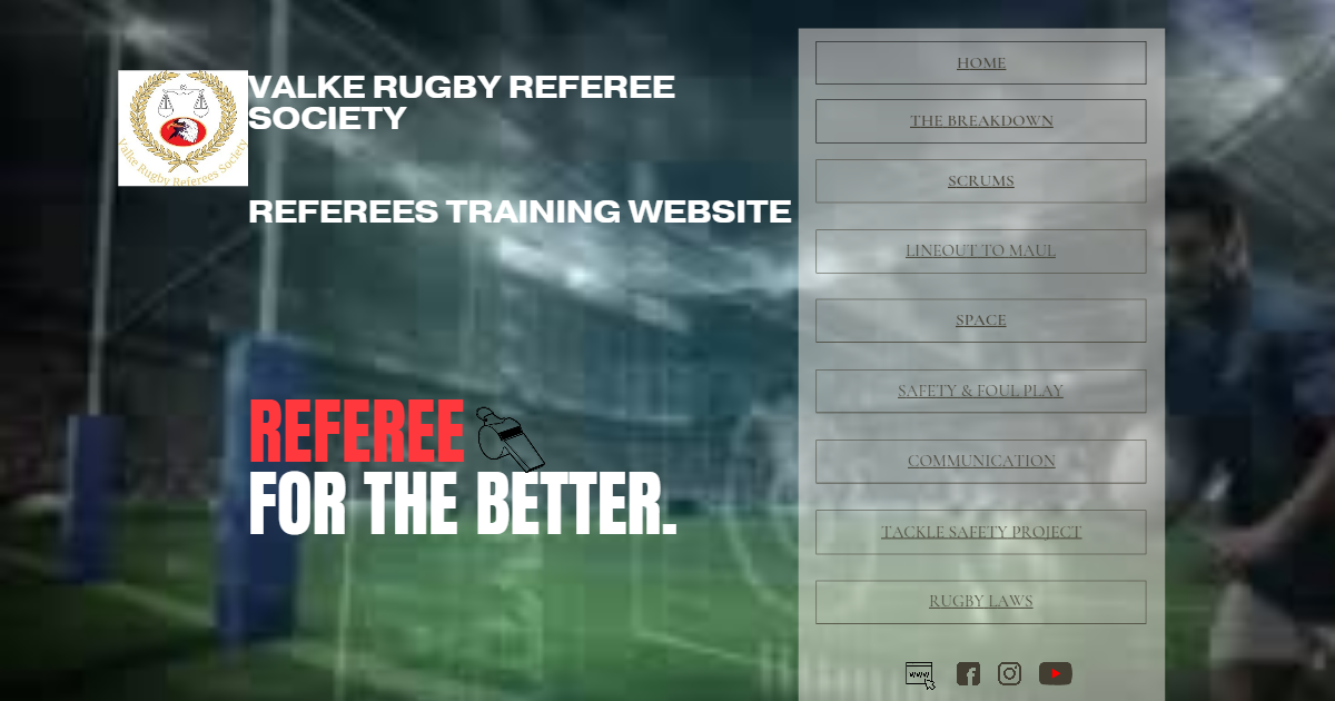 Tackle safety project - referees